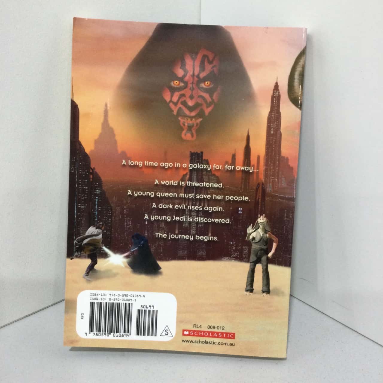 Star Wars, EPI 1, The Phantom Menace, Book