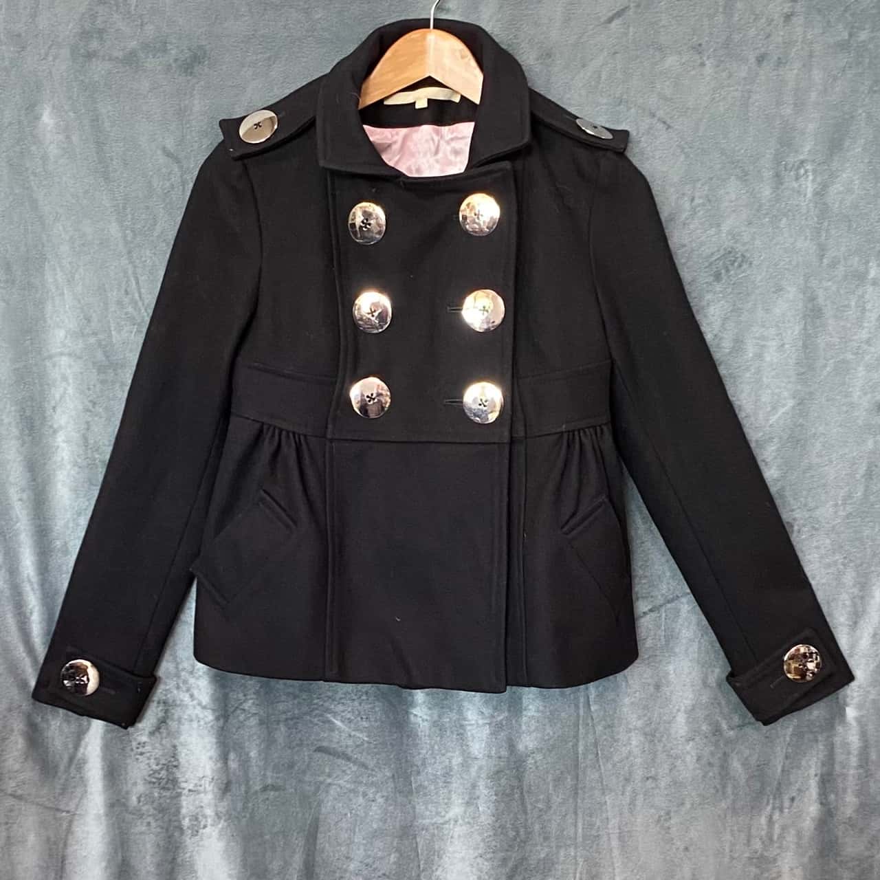 Cohen et Sabine Womens Jacket Size 8 Black (s)