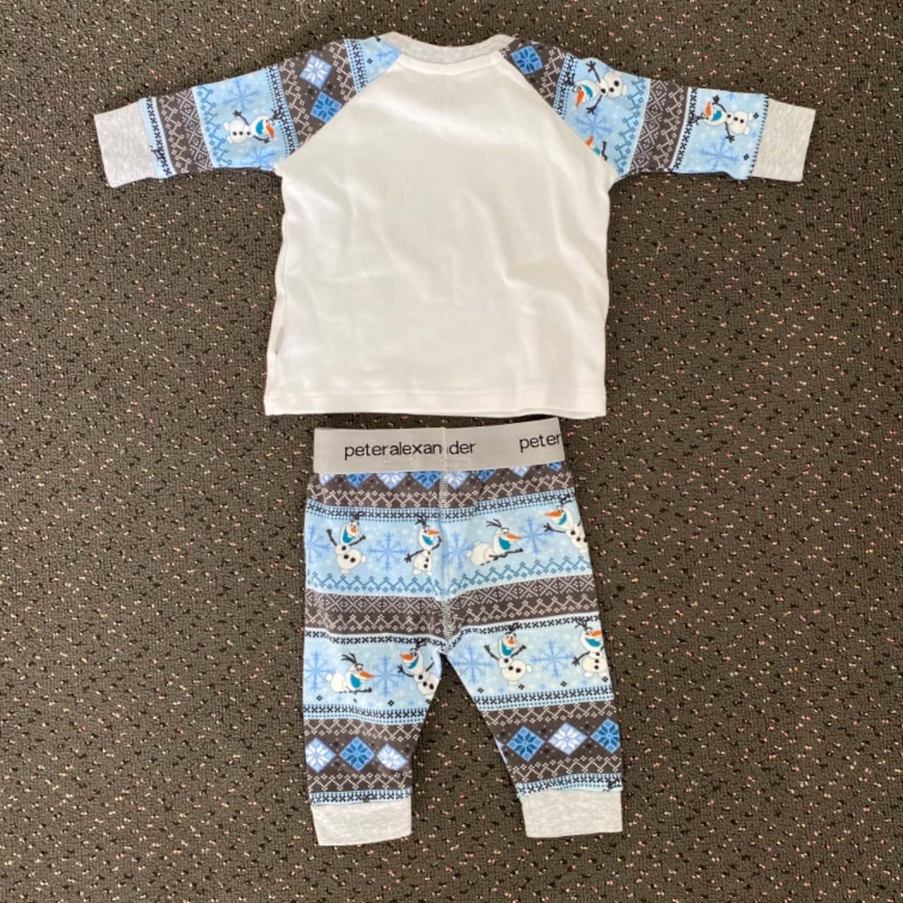 Peter Alexander Baby Frozen Olaf Sleep set Size 000 (s)