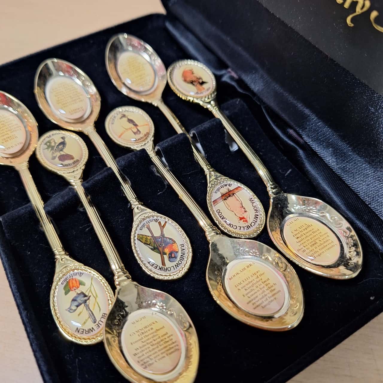 The Australian Gallery Series Collector Spoons (s) - Used Very Good ...