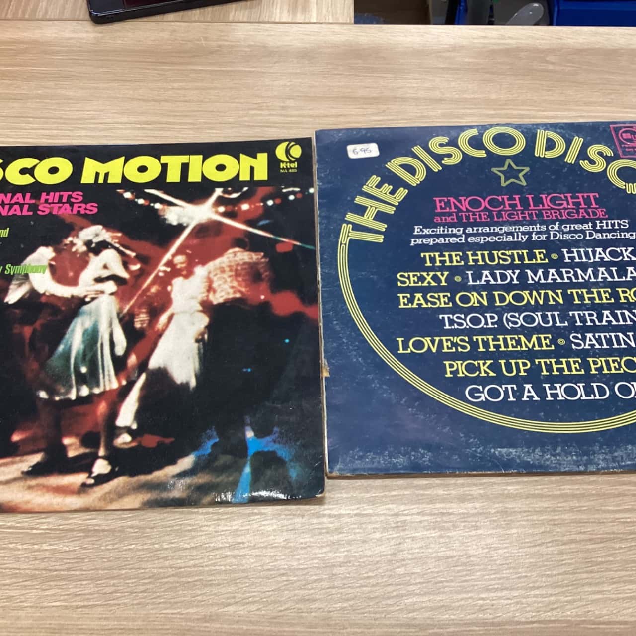 2 Disco Themed Vinyl Records (s)