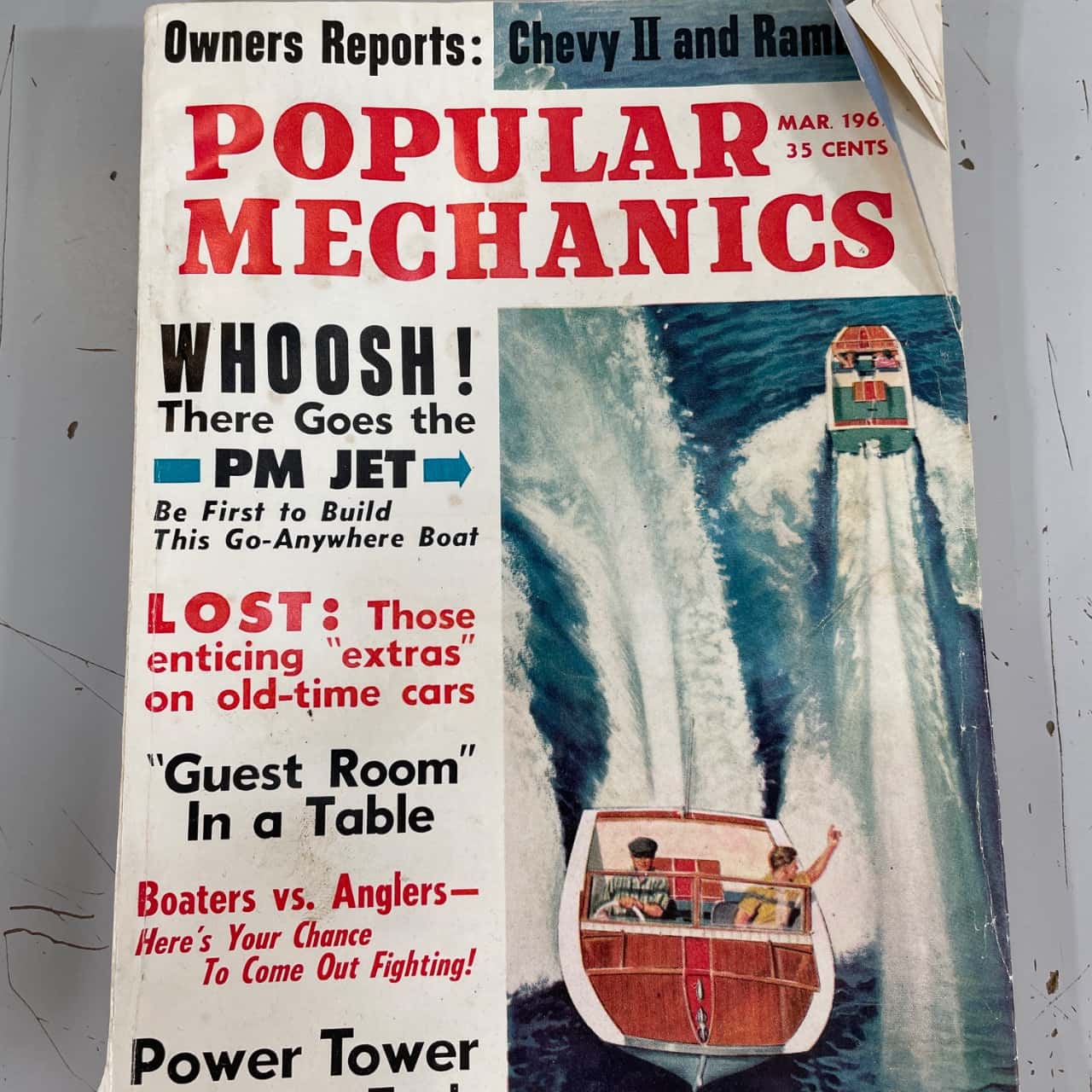 Vintage Popular Mechanics magazines from 1960s(s)