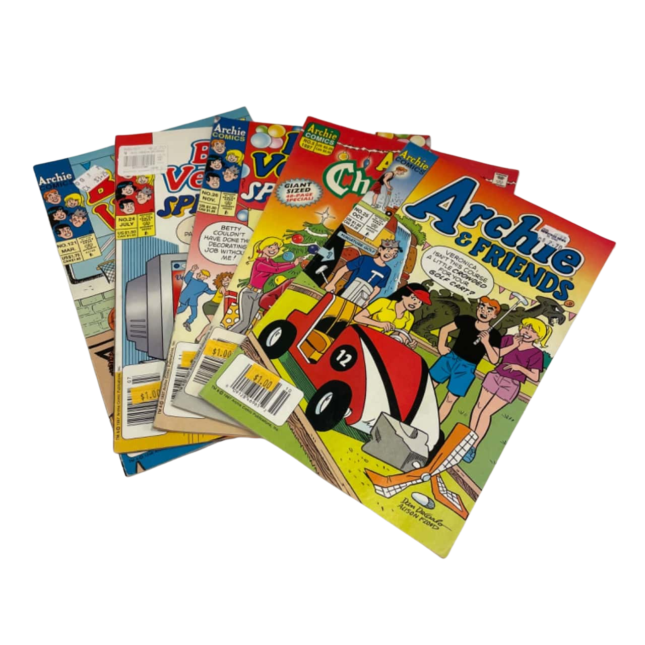 Archie & Friends Comic Books (5) 1990's(s)