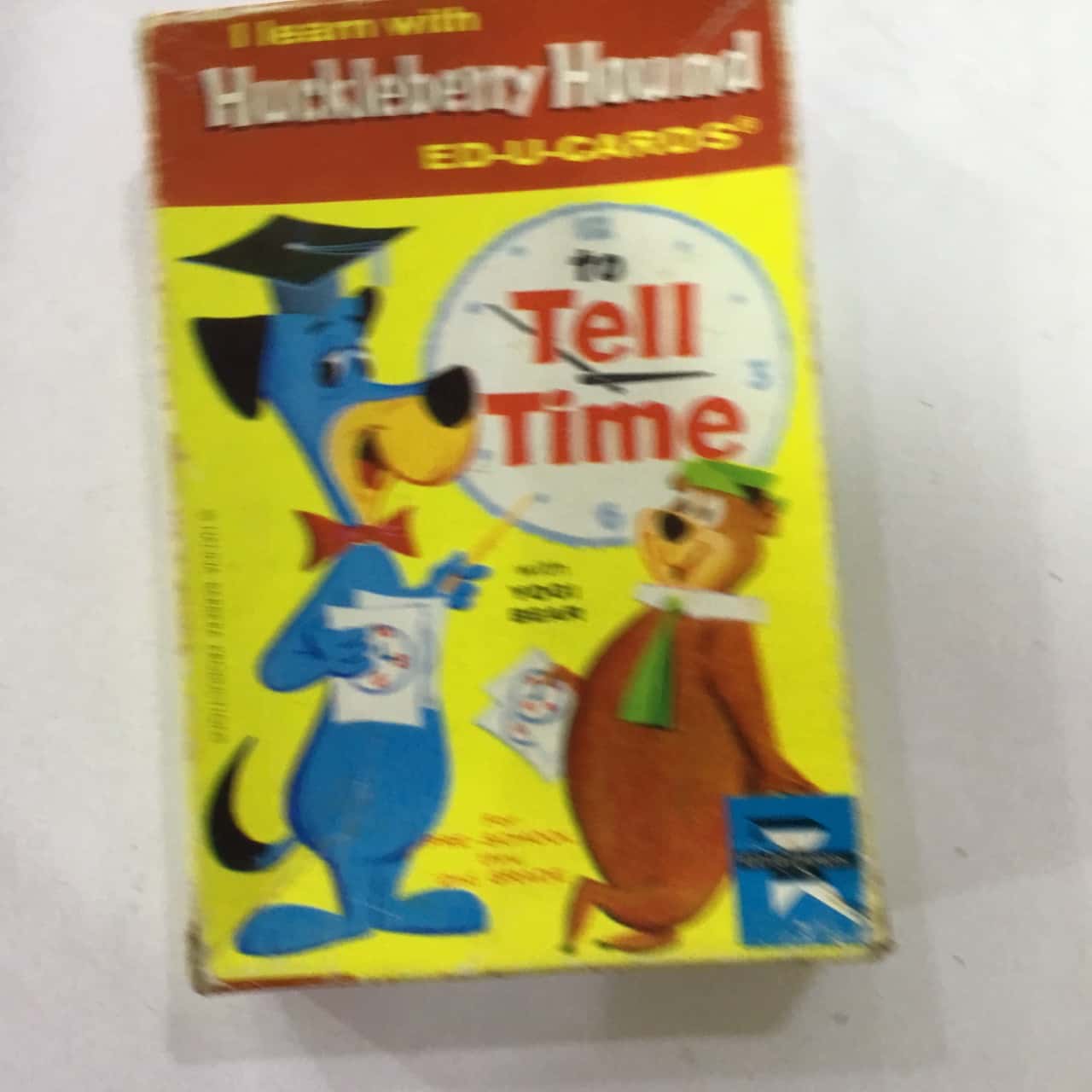 Vintage Huckleberry hound Kids Educational Cards
