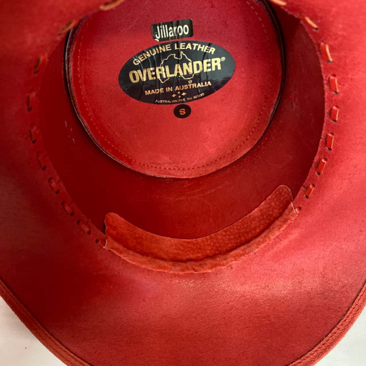 Overlander Unisex leather Hat Size small(s)