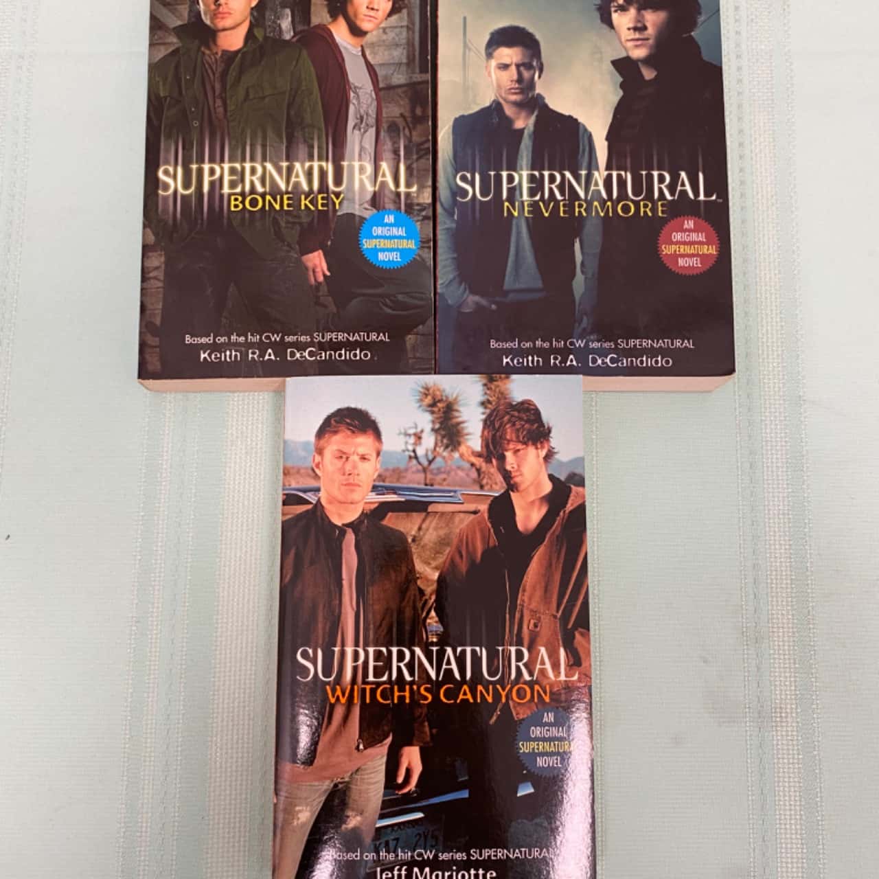 *REDUCED* x3 Supernatural Books (s)