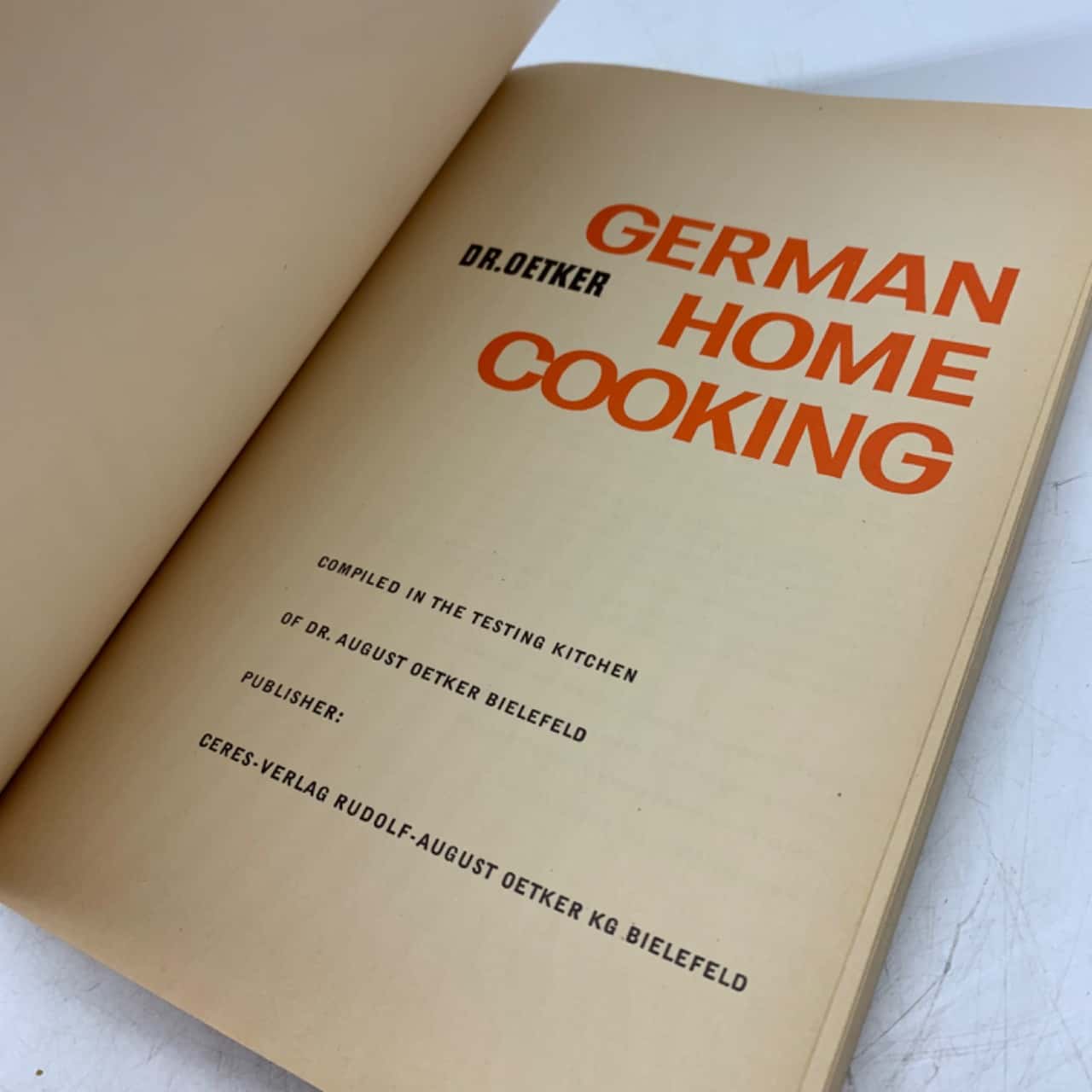 Dr. Oetker German Home Cooking: Special Issue for English Speaking ...