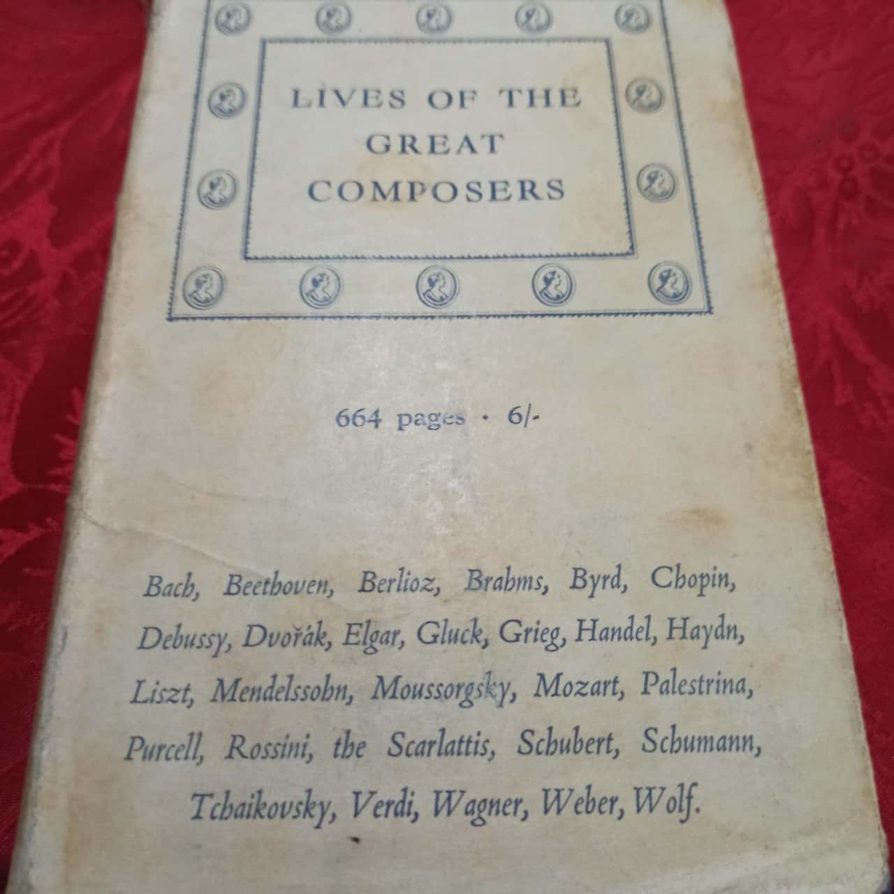 Lives of The Great Composers Anderson, et al 1935 With dust (b24) cover(s)
