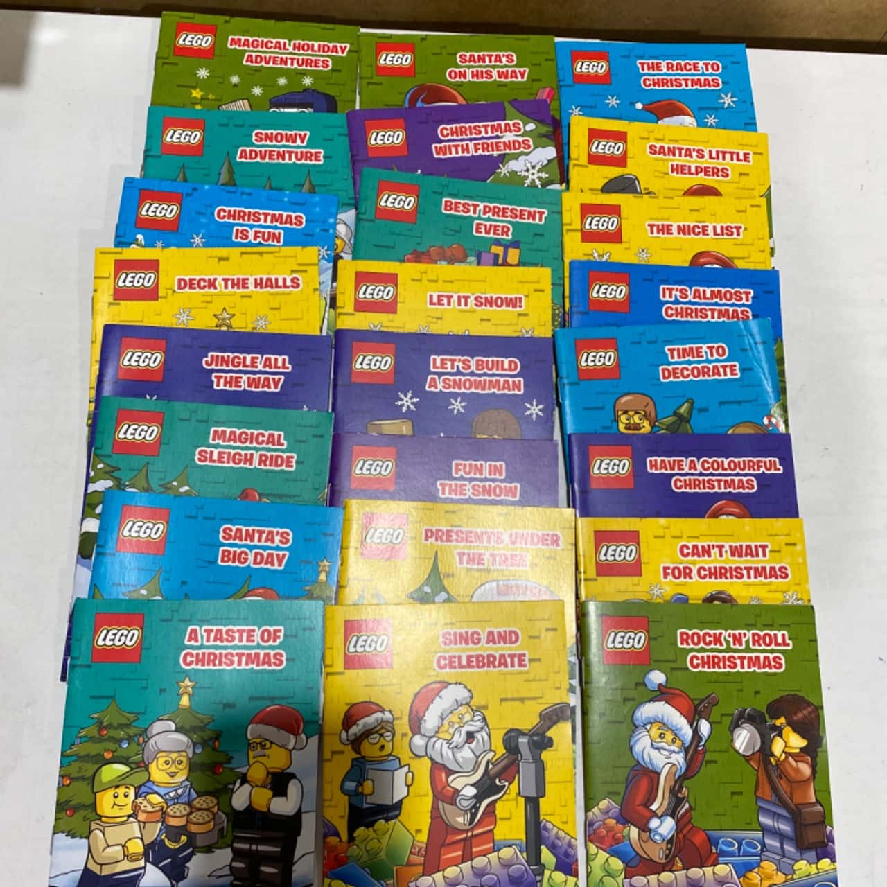 Mini Lego Books. X 24 (10x12 cm)