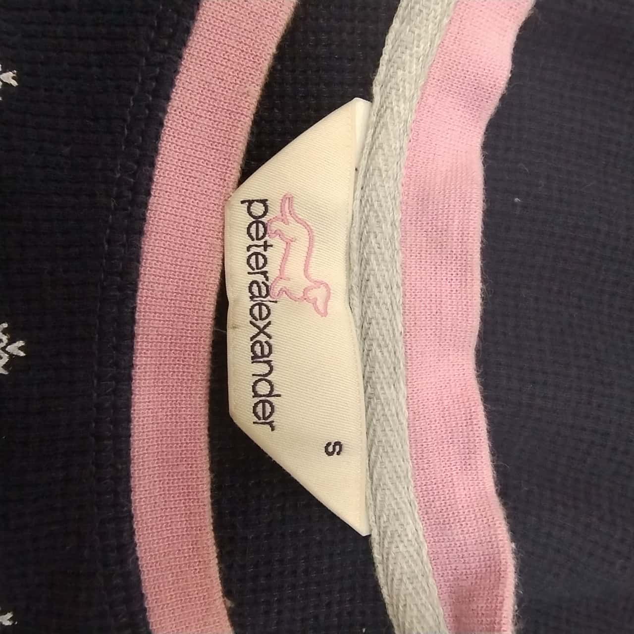 Peter Alexander Womens Size S Pyjama Set Navy Blue (5)