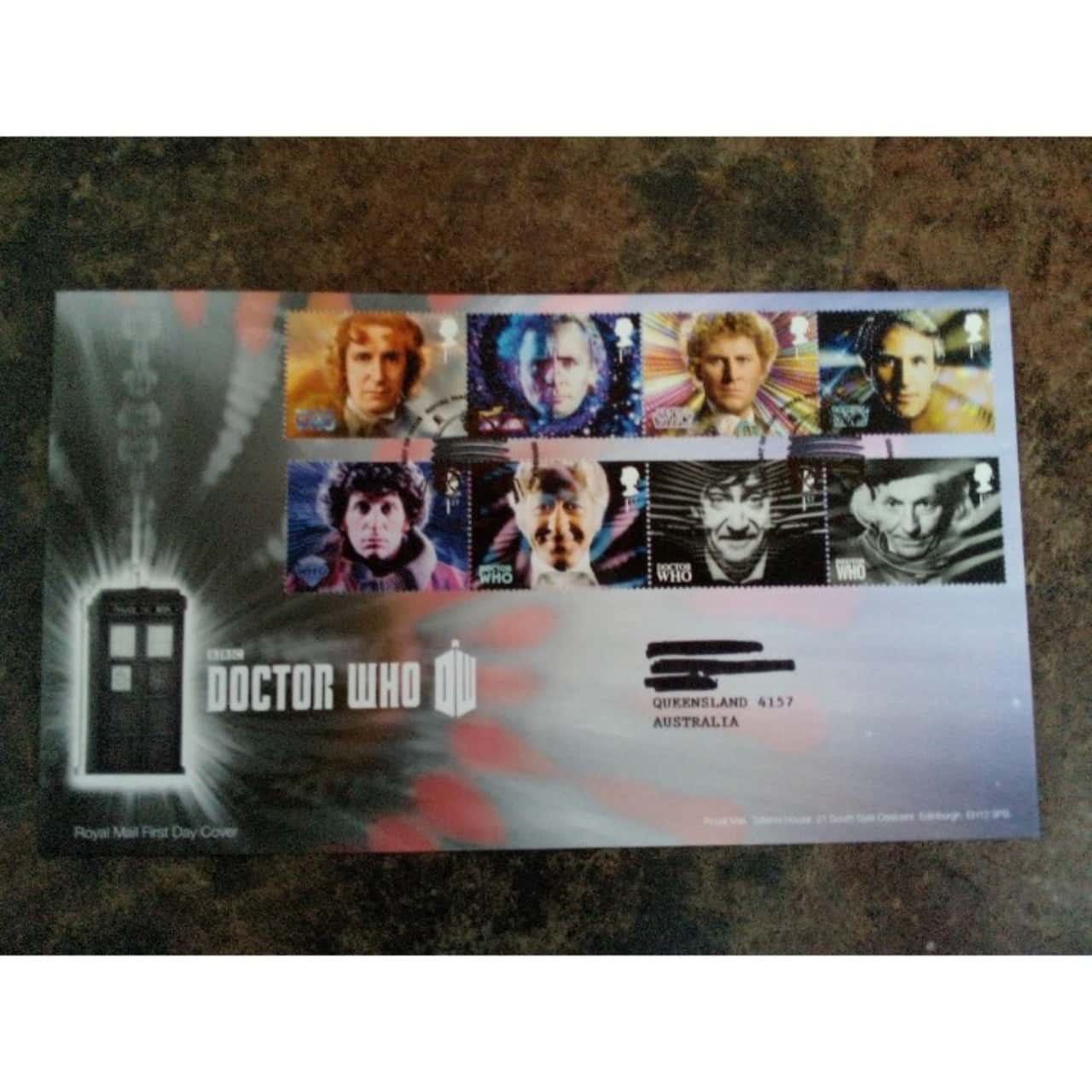 Doctor Who First Day of Issue Stamp Cover Set(s)