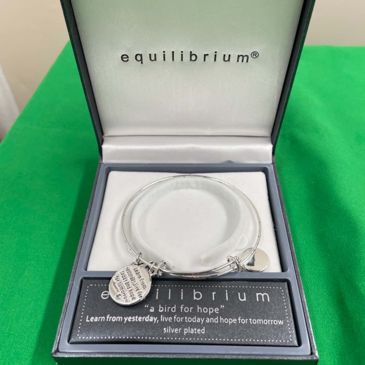 Equilibrium Womens Bracelets Silver