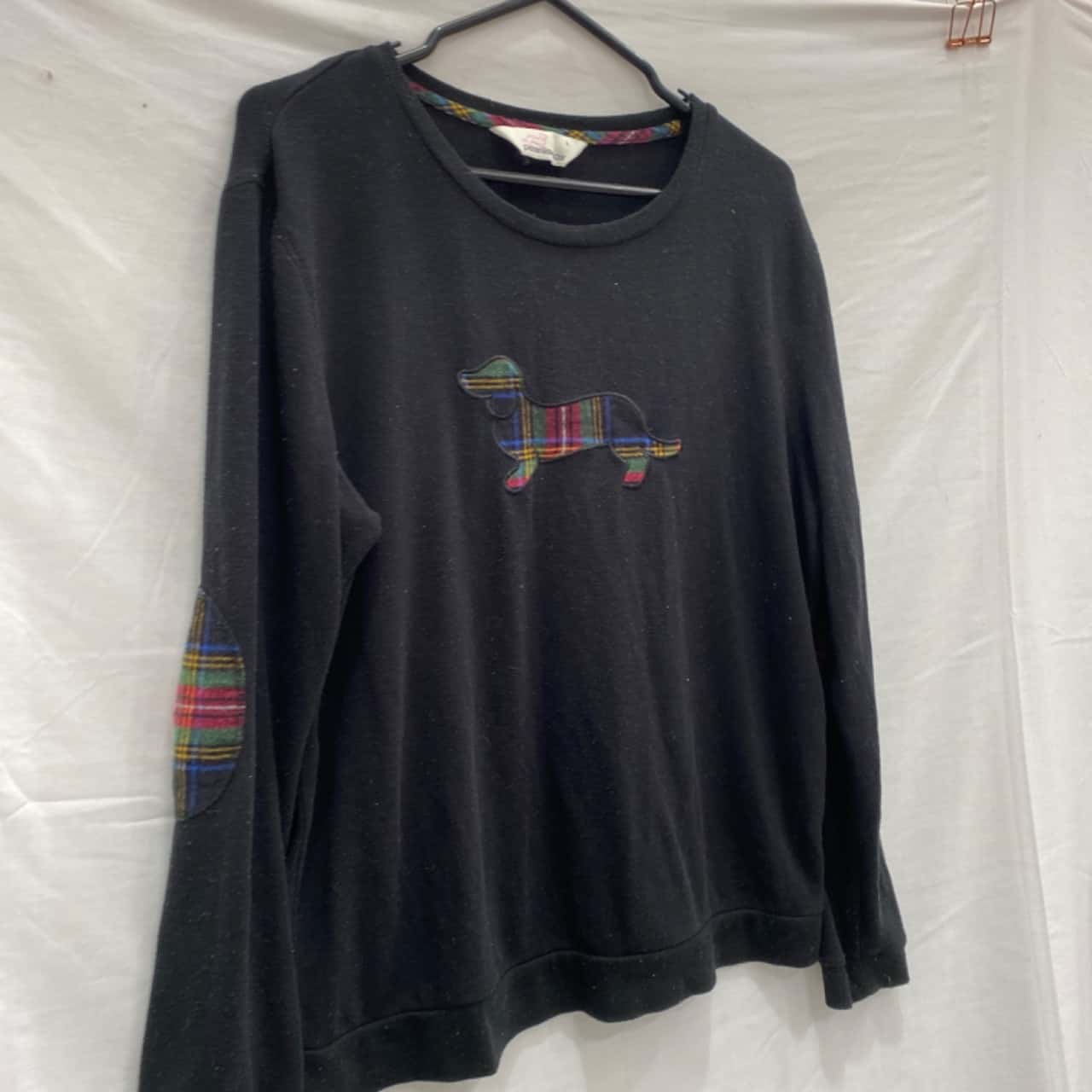 Peter Alexander Mens Size L Black Pyjama Top (s)