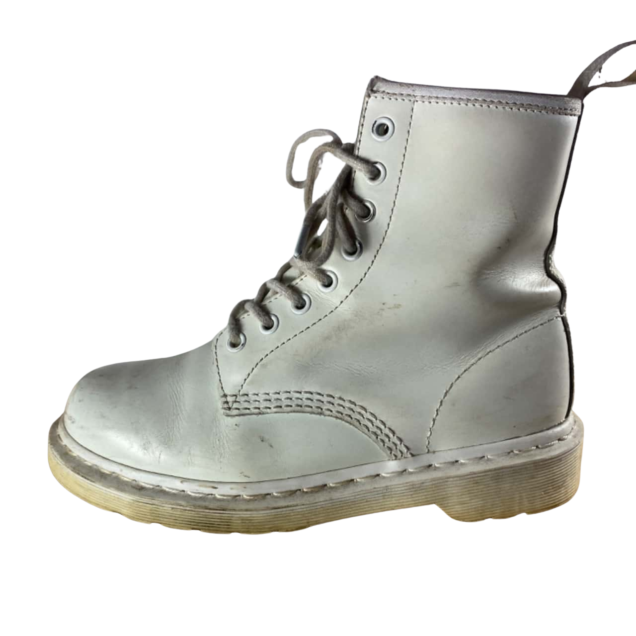 Dr Martens Unisex 1460 Boots Size 38 White (s)