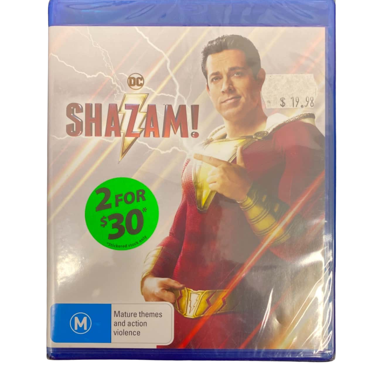 SHAZAM Sealed Blu Ray
