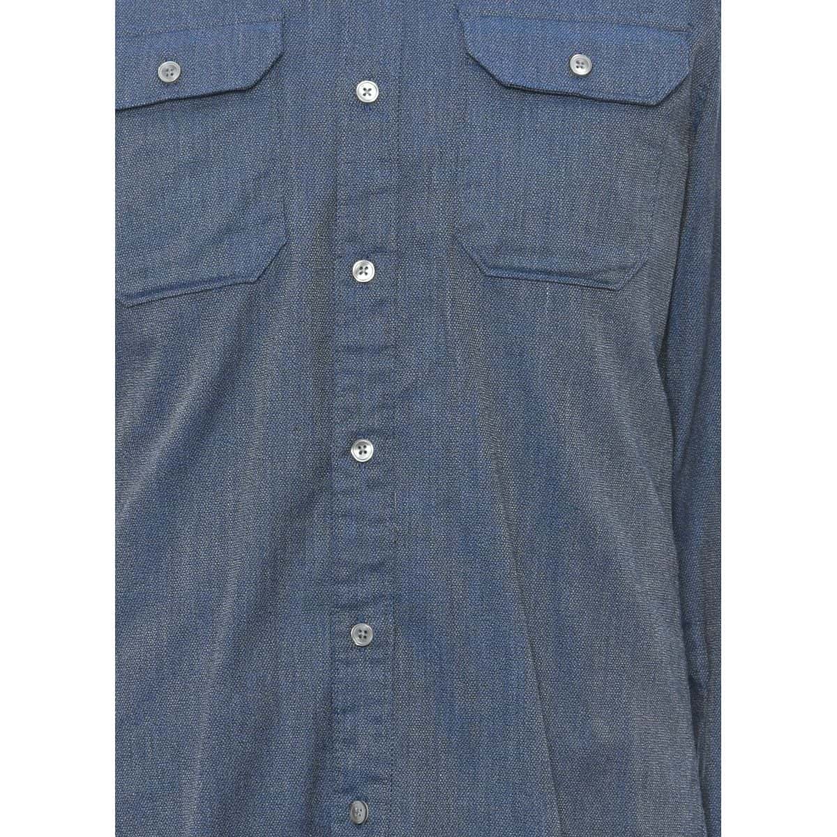 APT. 9 Men's Size M Long Sleeve Shirt Navy Blue