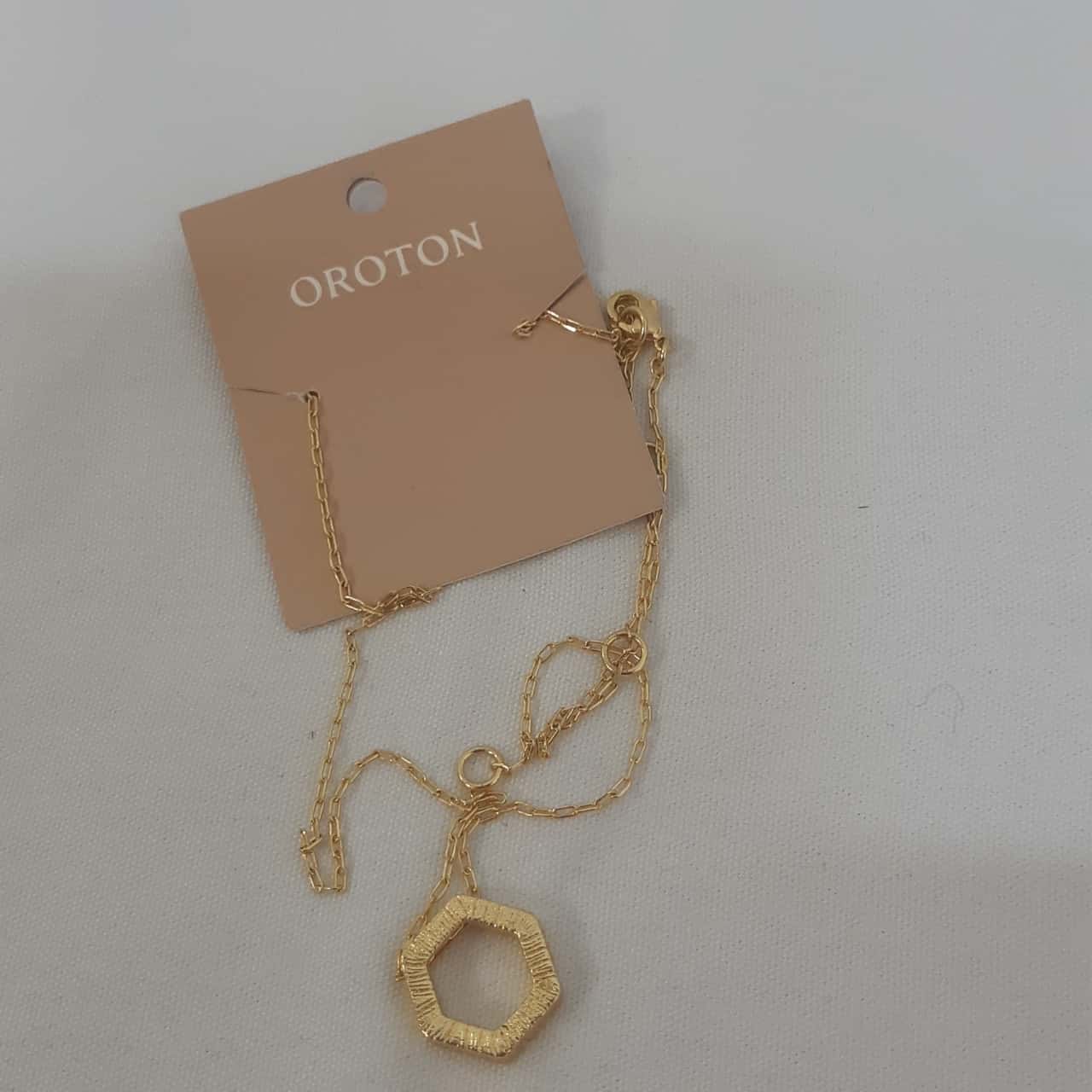 Brand New Oroton Gold Tone Necklace