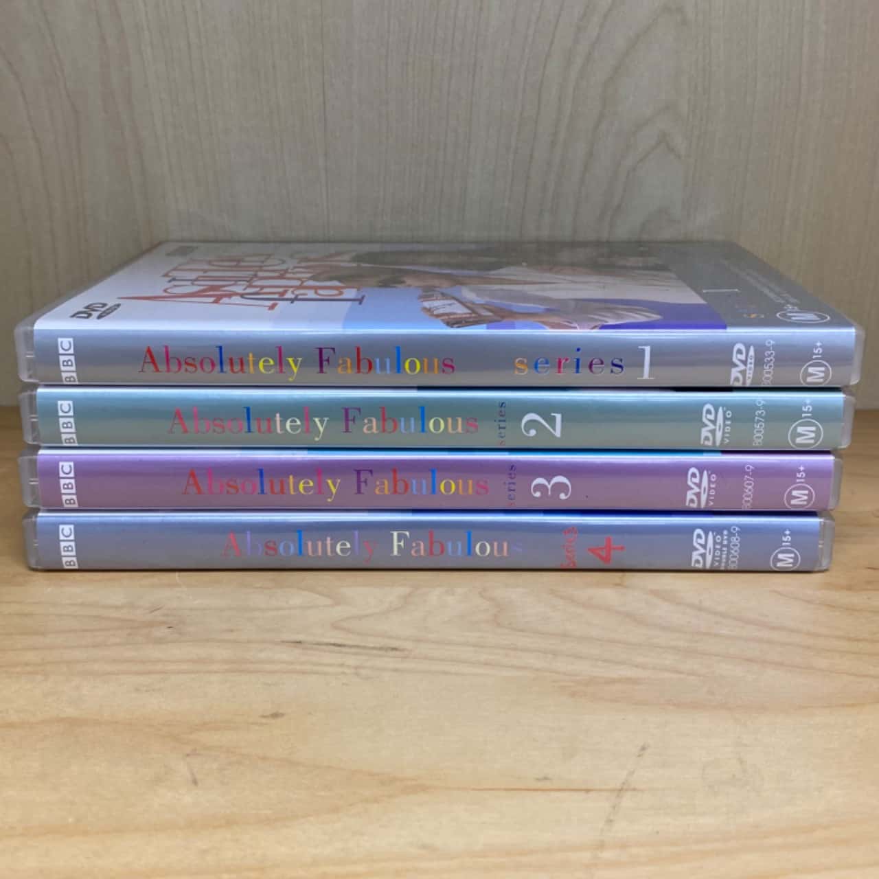 BBC Absolutely Fabulous Series 1 2 3 4 DVD TV Show British Comedy ...