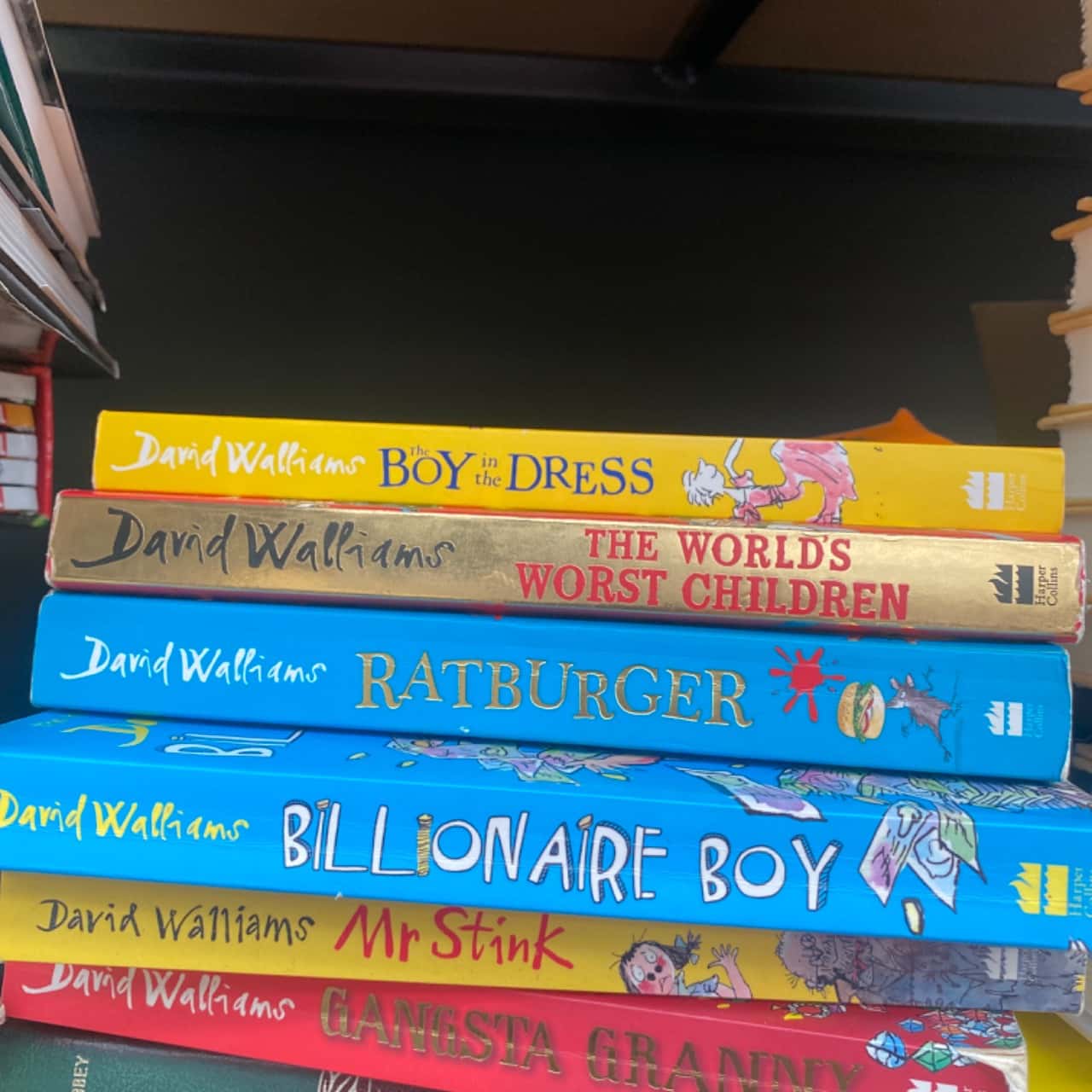 David Walliams book bundle (s)