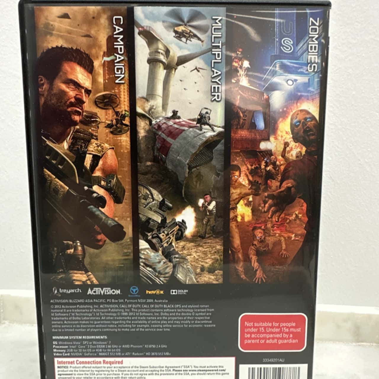 Call Of Duty Black Ops 2 Game