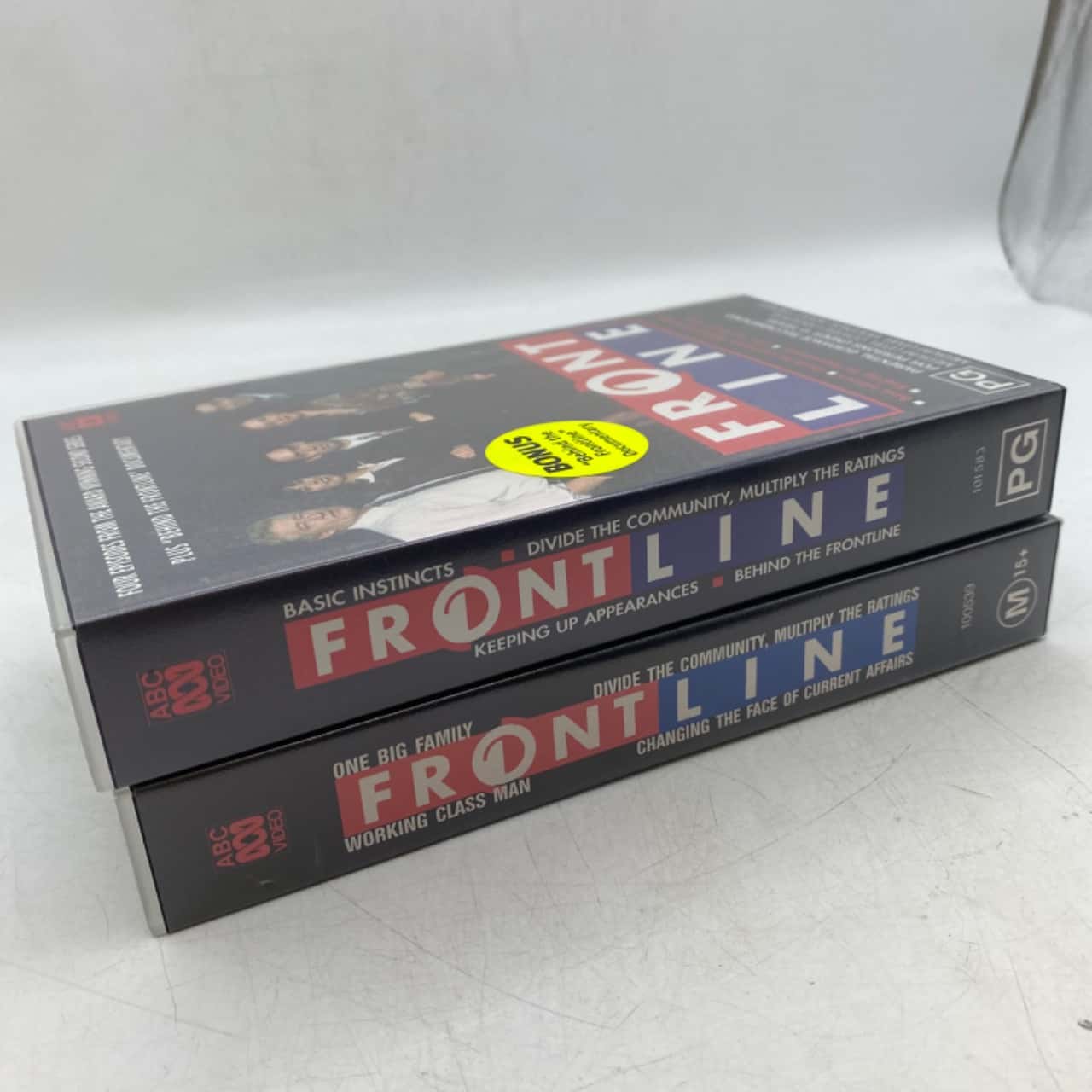 2 x Frontline ABC TV Series on VHS Format VGC