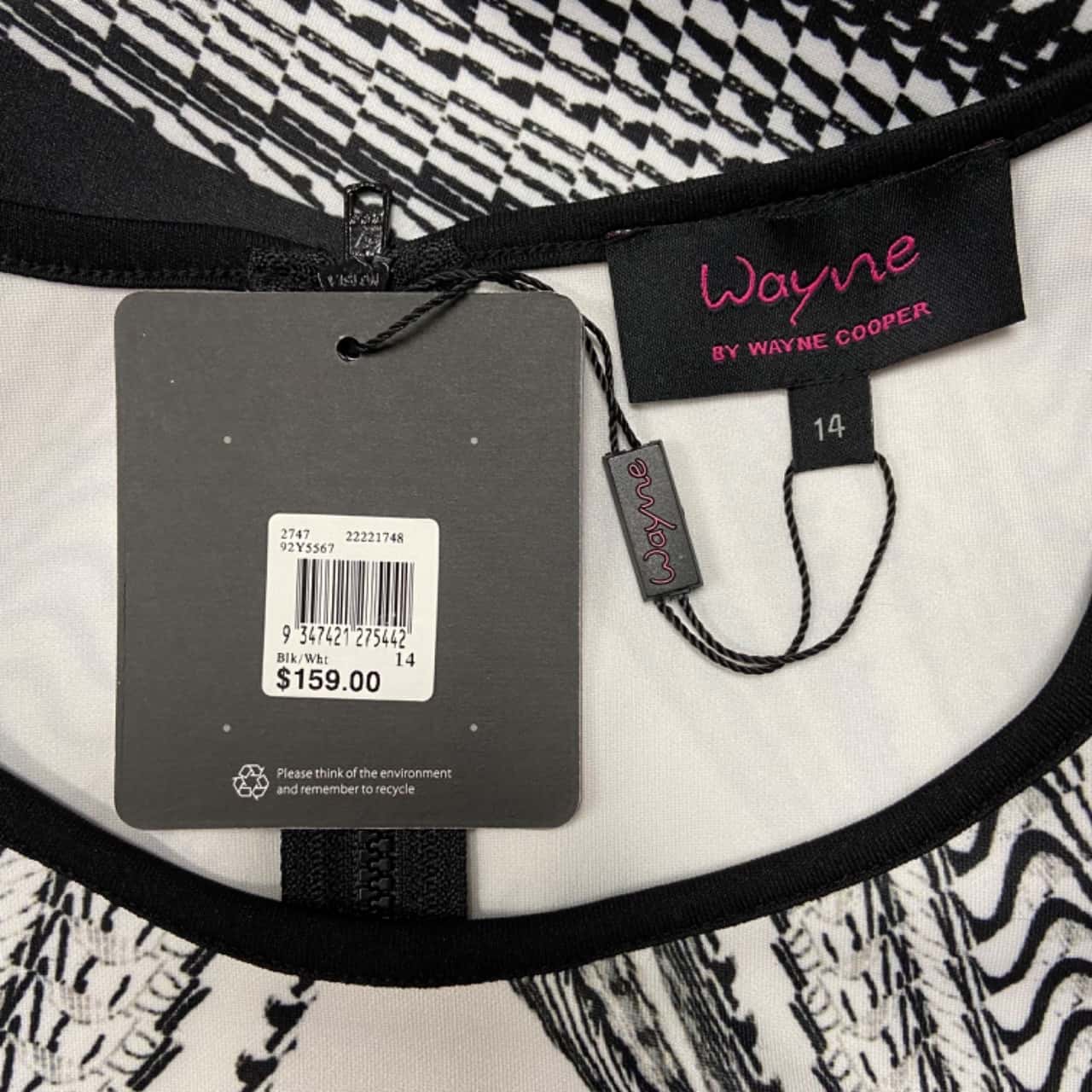 Wayne Cooper Dress, Size 14