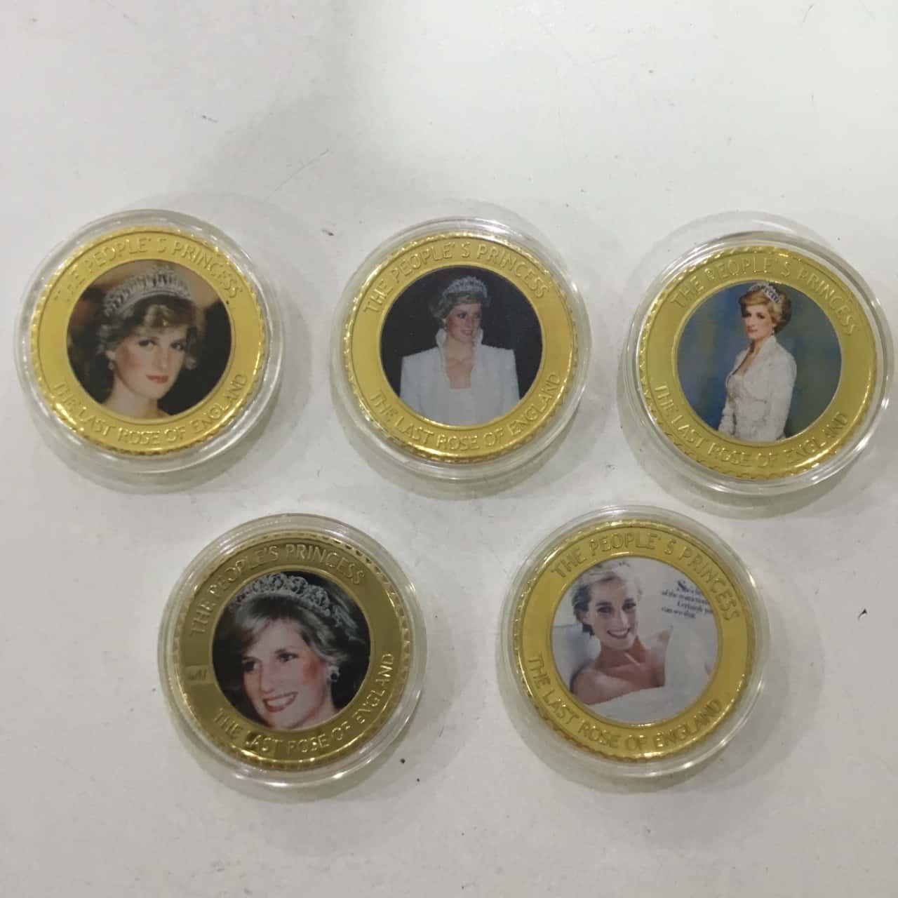 Princess Diana Commemorative Gold Coins