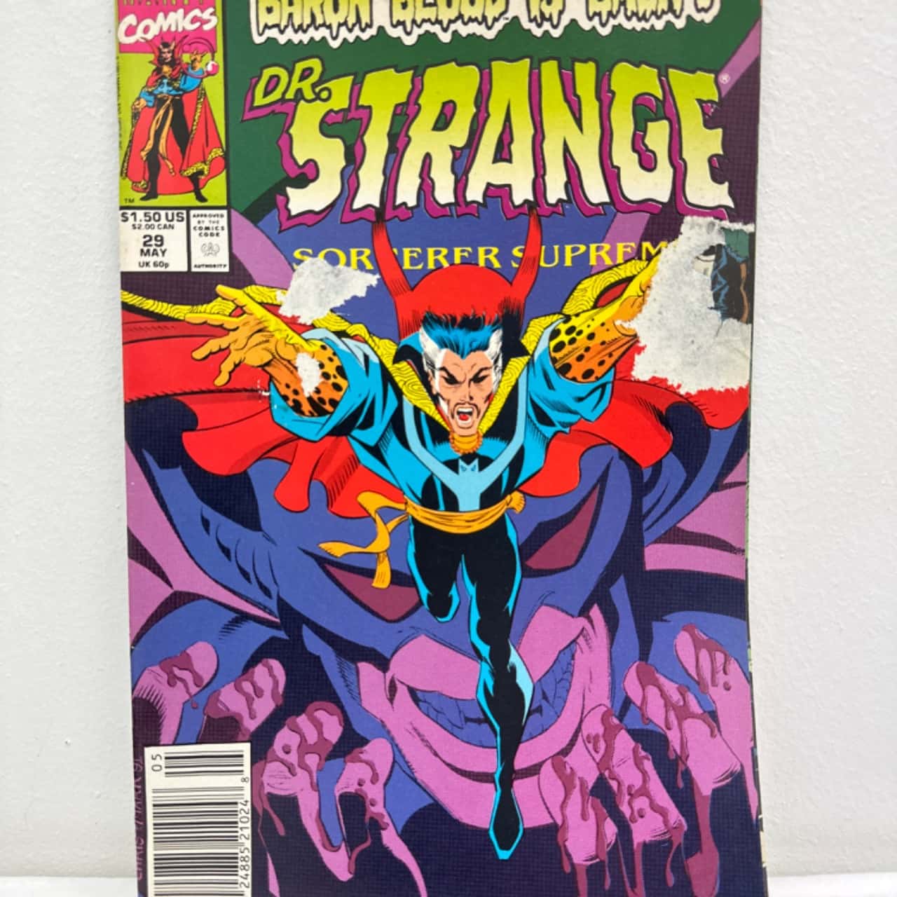 90’s Dr. Strange - Baron Blood is back Comic