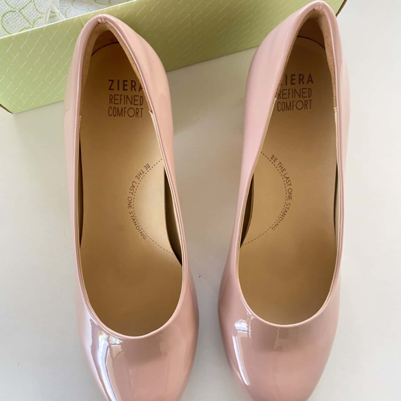 Ziera Electra Tuscany Patent Pink Shoe Size 8(s)