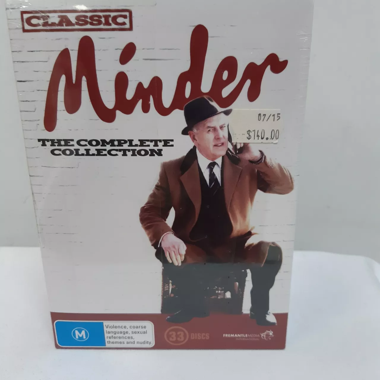 Minder The Complete Colection DVDs(s) - New With Tags | Salvos Stores