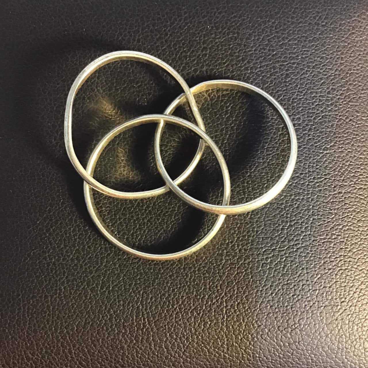 Womens S/Silver Russian Rings(s)