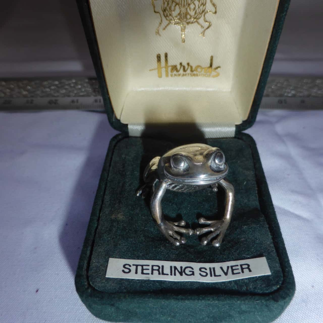Silver Marked 925 Frog (s)
