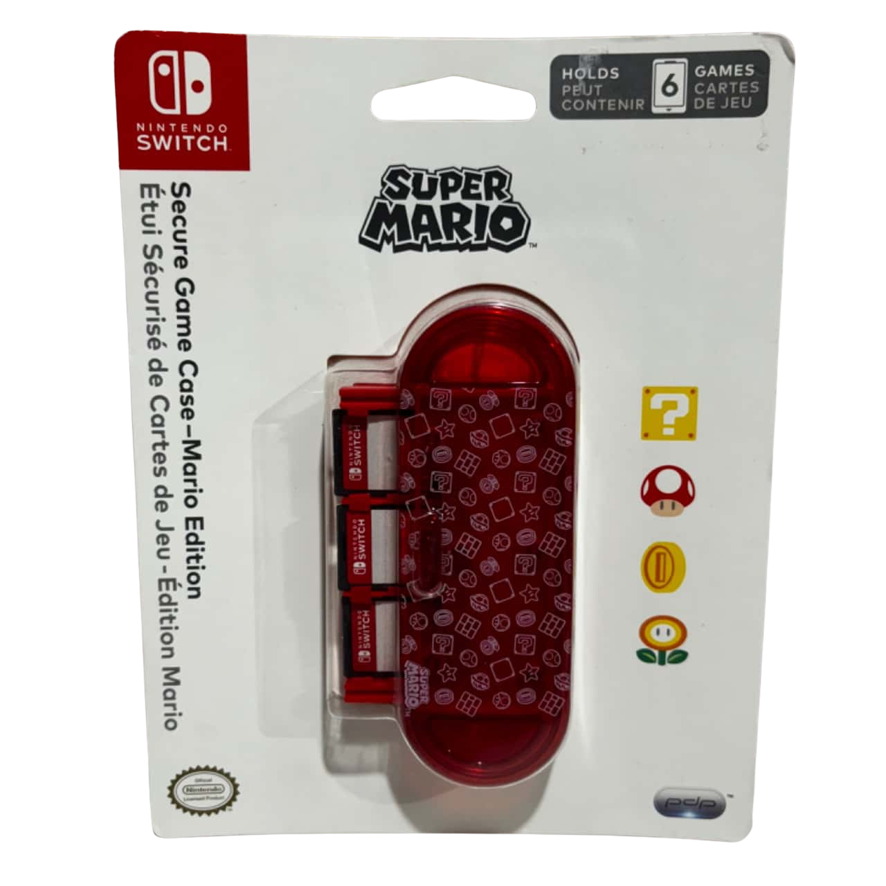 Secure Game Case for Nintendo Switch Super Mario Unopened Packet