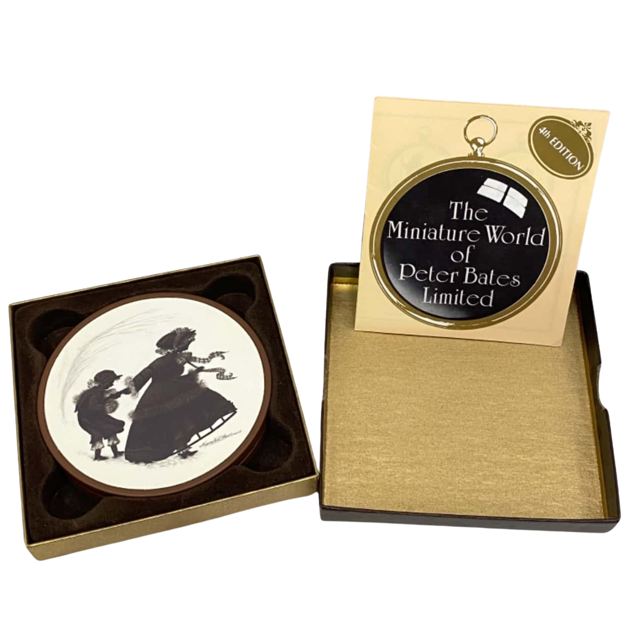 The Miniature World of Peter Bates Coasters Set Victorian Seasons 4th ...