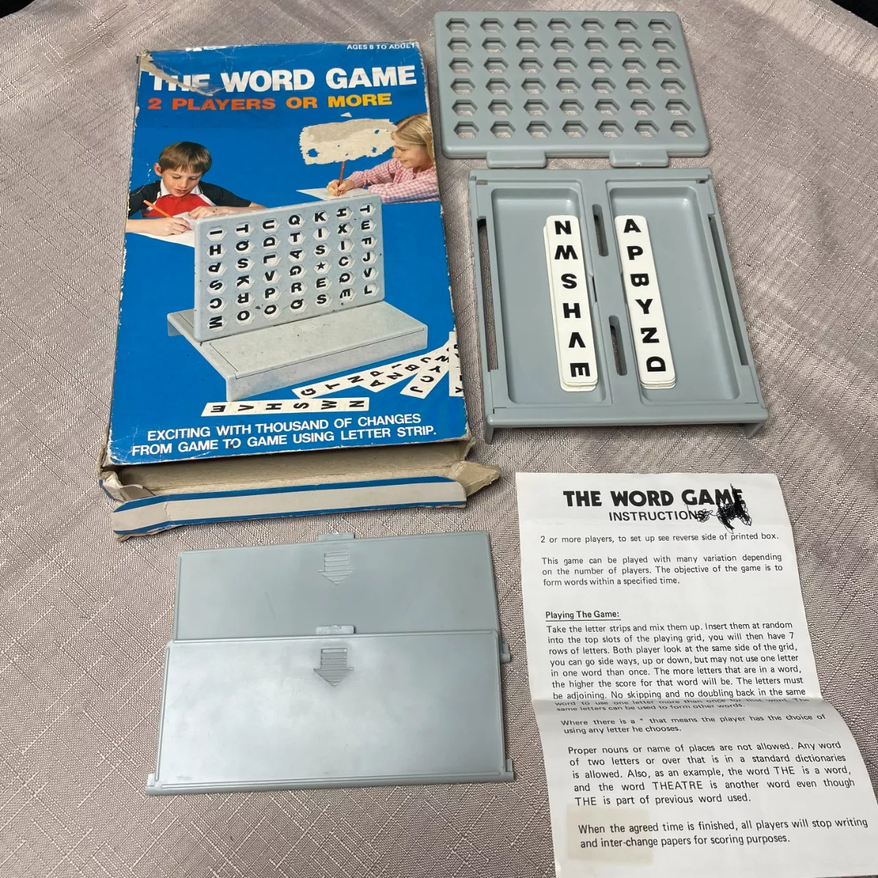 Tomland Industries Ltd - The Word Game - 1981. Ultra Rare - Used Good ...