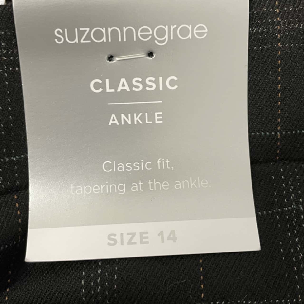 Suzannegrae Womens Size 14 Ankle Checked (s)