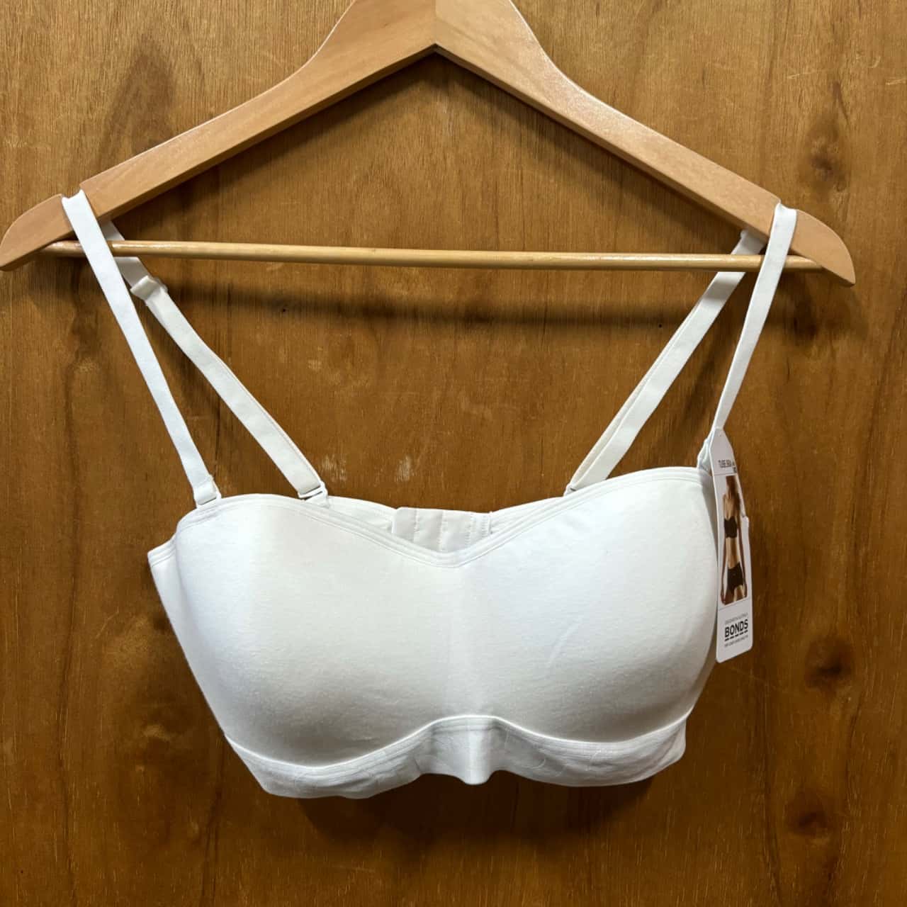 Bonds White Tube Bra Size 14D (New With Tags)(s)