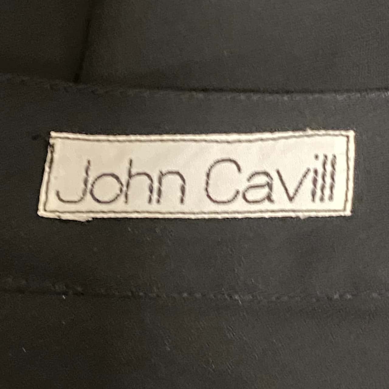 John Cavill Womens Pleated Skirt Size 14 Black (s)