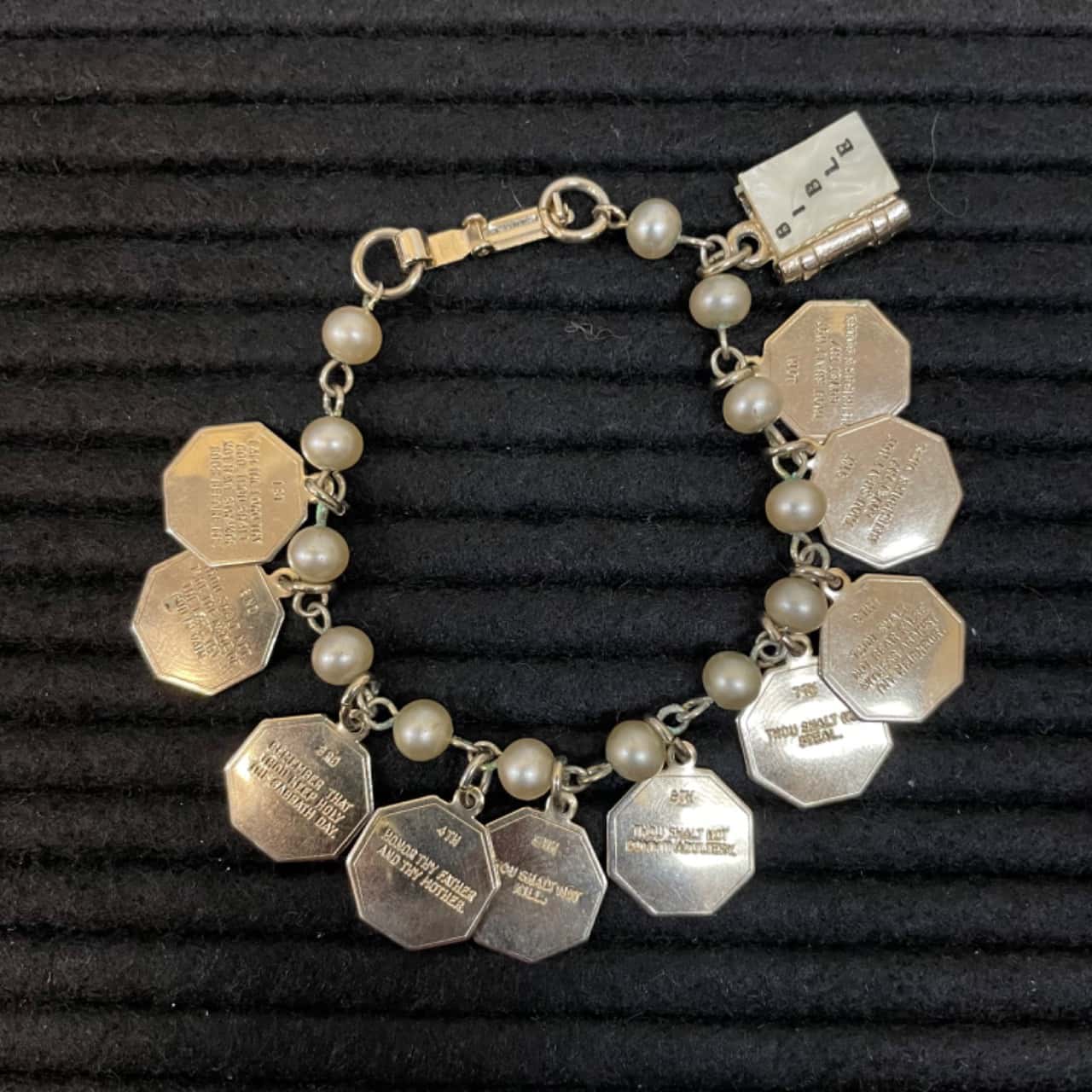 Ladies/Kids 10 Commandments Christian Bible Bracelet(s)