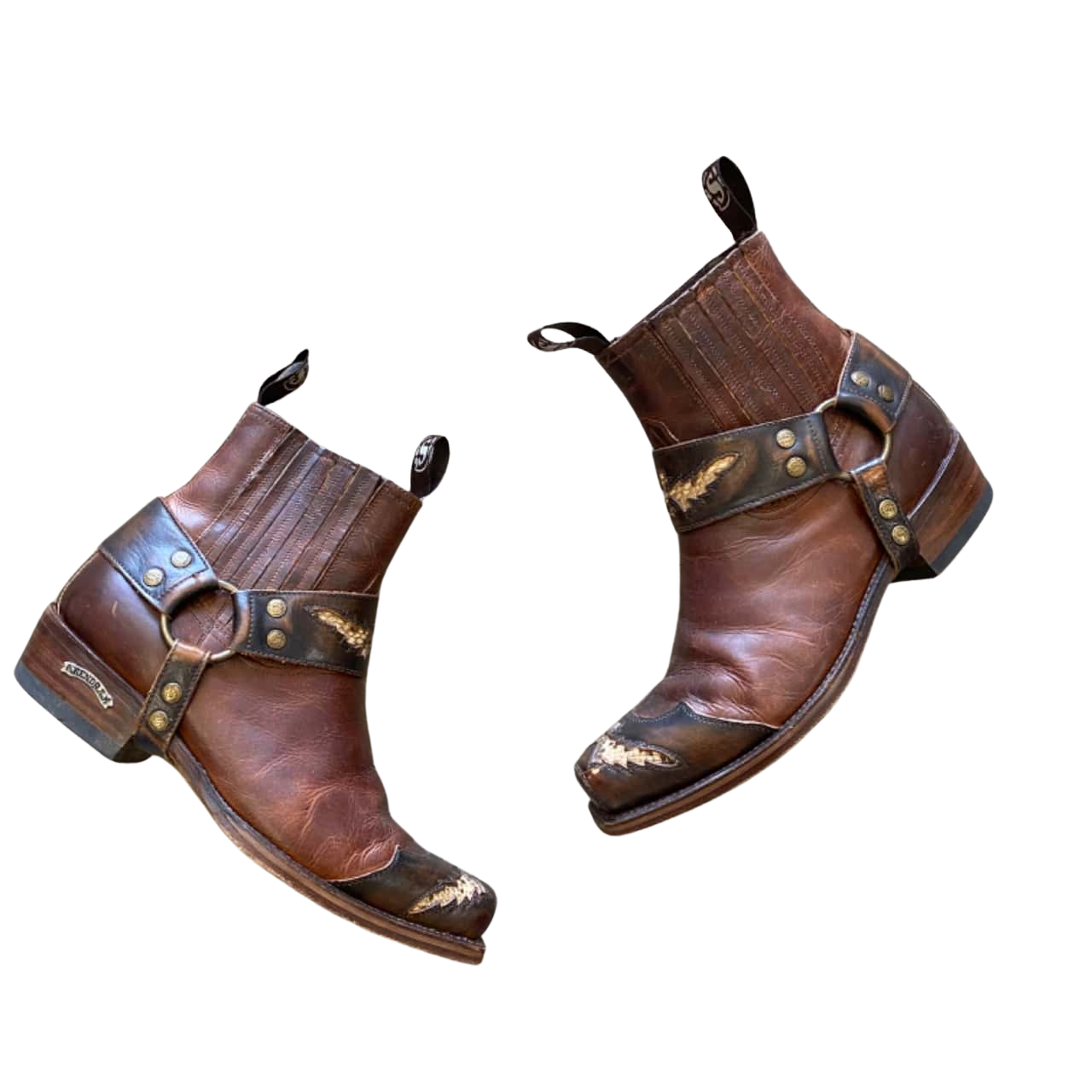 Sendra Mens Size 43 Animal print / Brown Boots(s)