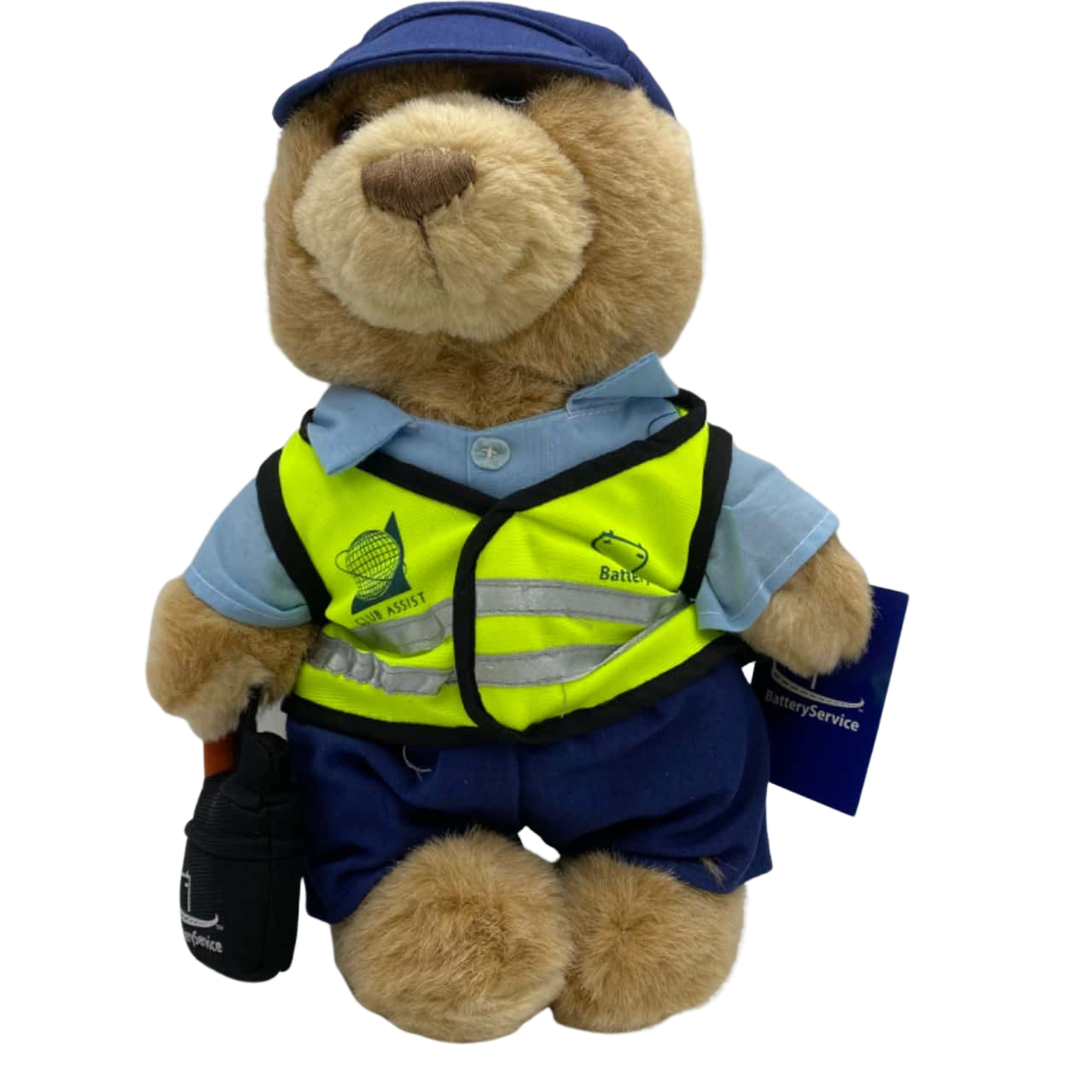 BNIB Club Assist Battery Service Teddy Bear