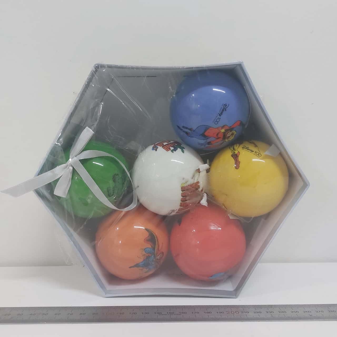 X-mas Disney Marvel Baubles Opened 6pcs (s)