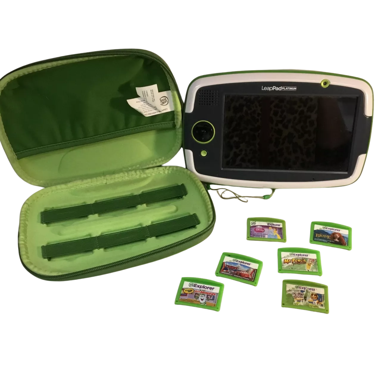 Leap Frog Platinum and Games as pictured
