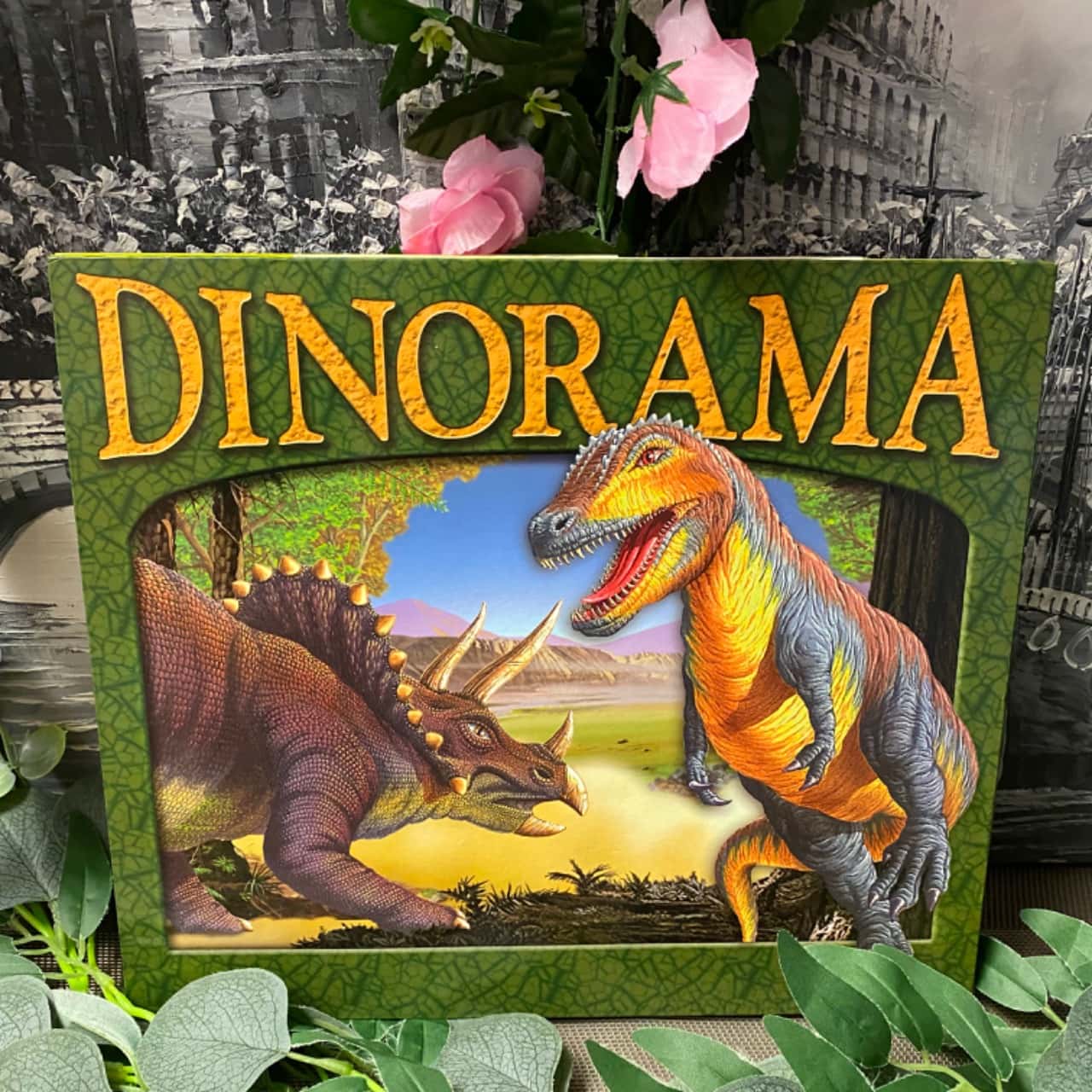 Dinorama Hardcover Book