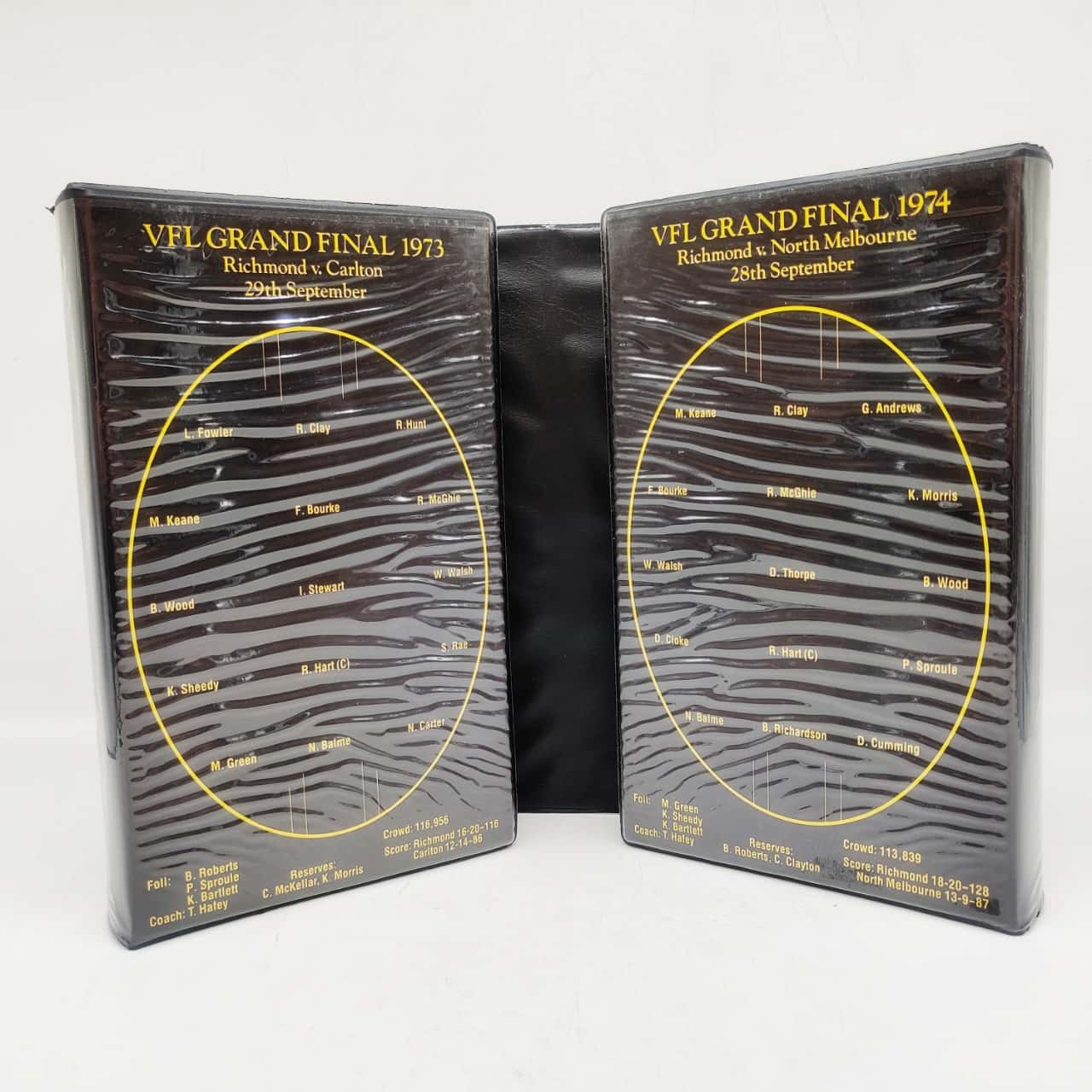 VHS Cassette Richmond VFL Back to Back Premiers 73/74 Double Clam Shell