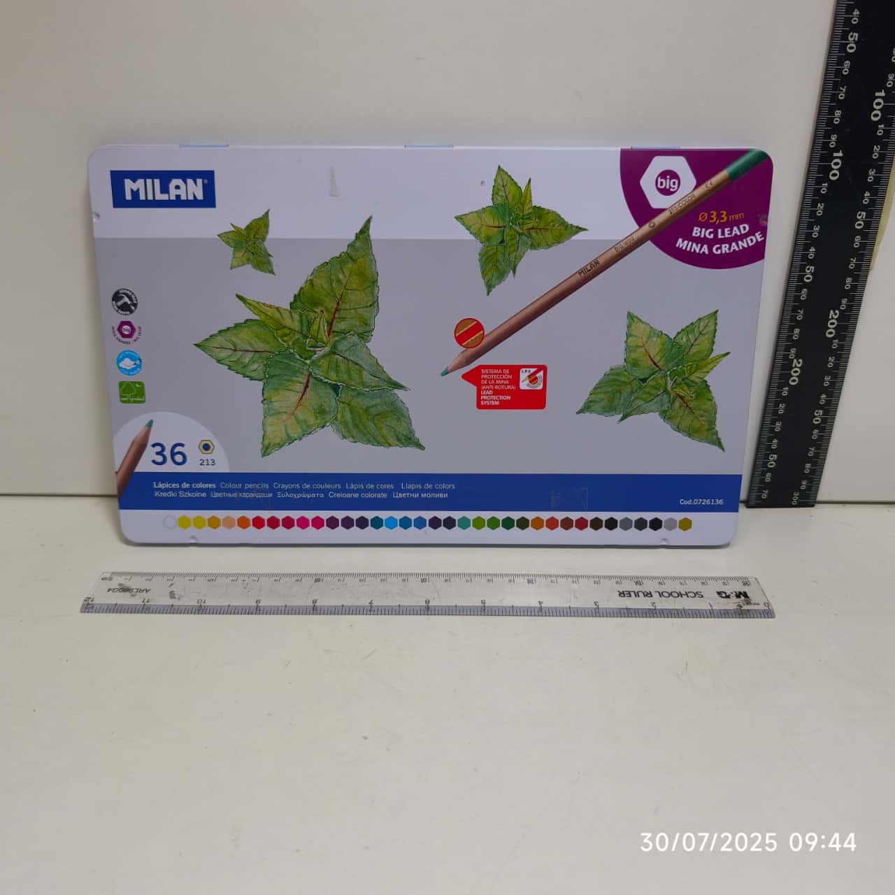 Milan 36 pcs Coloured Pencils Preowned (s)