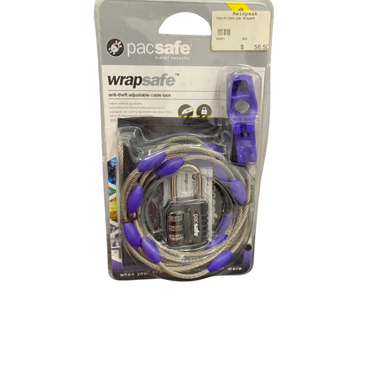 Pacsafe Travel Anti-Theft Cable Lock