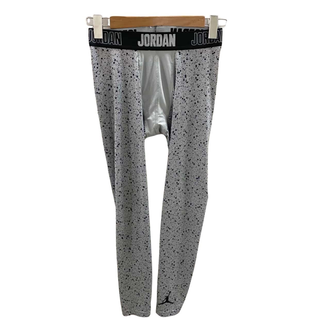 Jordan Mens Size L Performance Pants / Slim fit Black / Grey (s)
