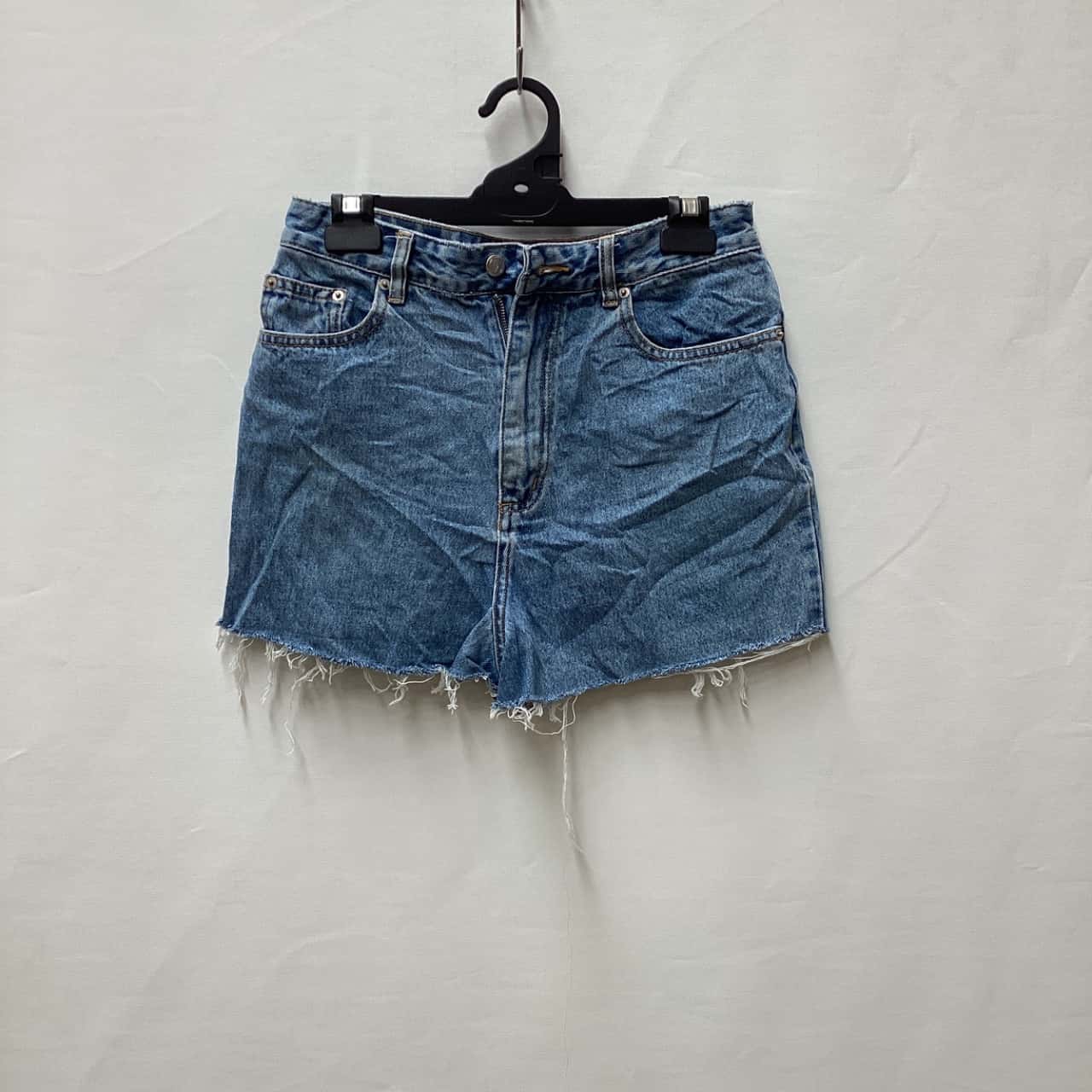Neon Hart Womens Size 10 Denim Shorts
