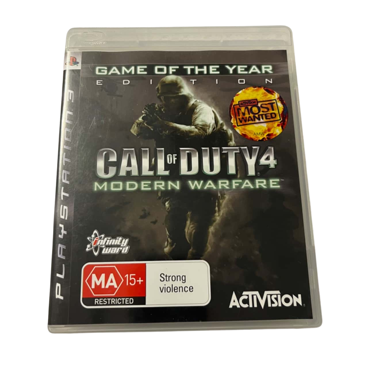 PS3 Call of Duty 4 Modern Warfare Game of The Year Edition Game